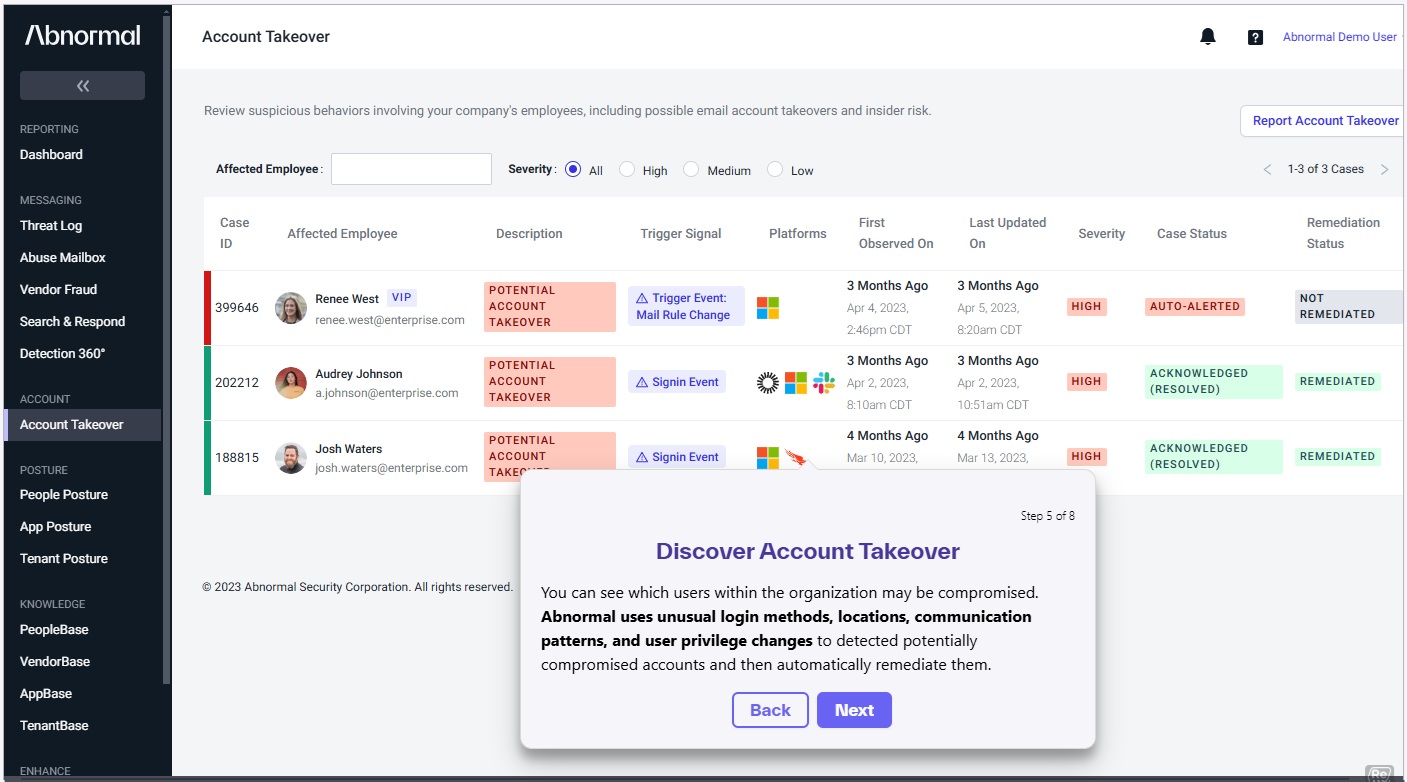 Abnormal - Full Control Networks