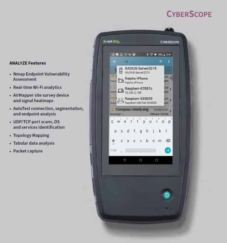 CyberScope from NetAlly - Full Control Networks